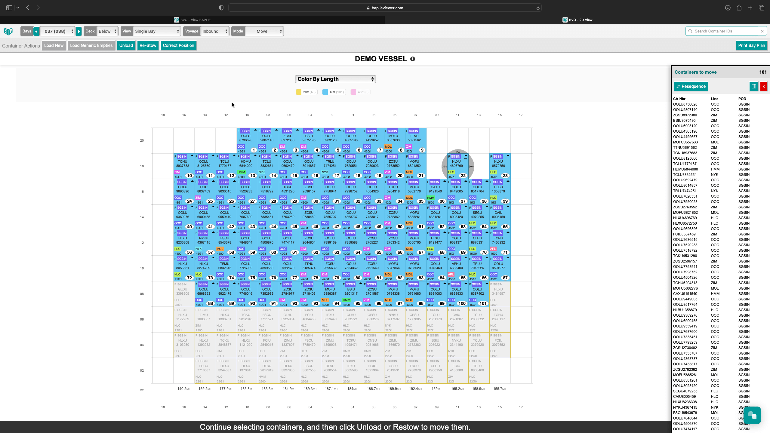 BAPLIE Viewer Online