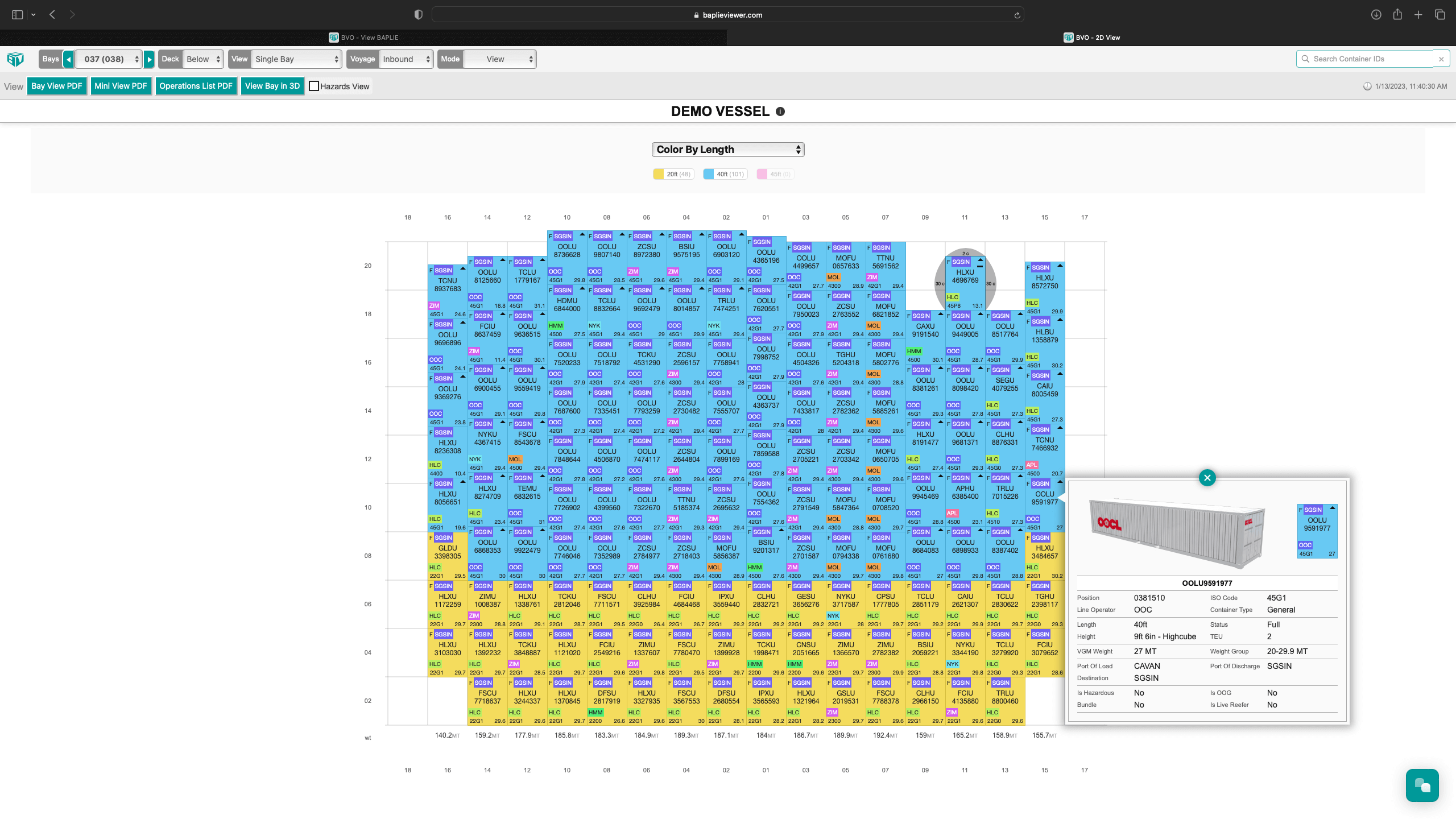 BAPLIE Viewer Online